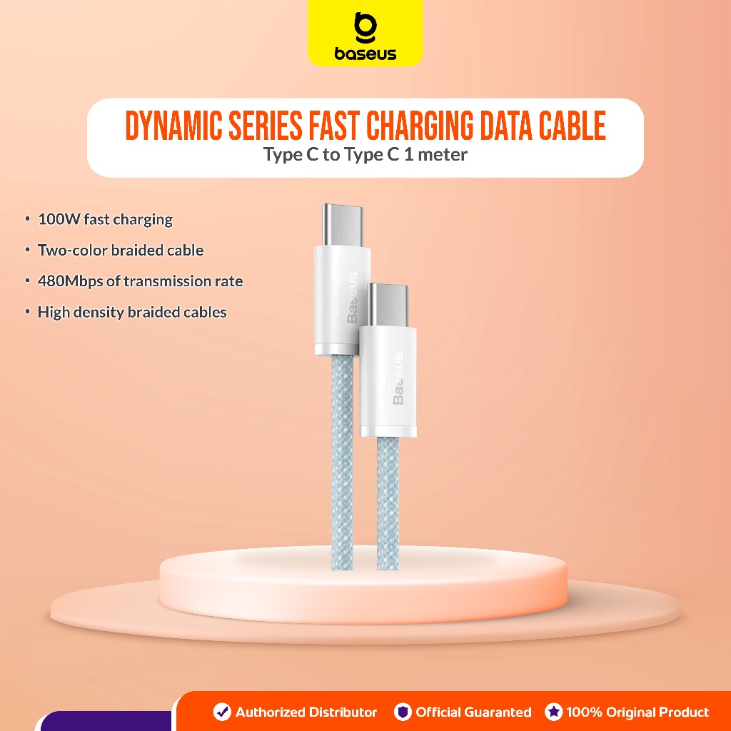 Jual Baseus Kabel Data Dynamic Series Type C To Type C 100w Super Fast