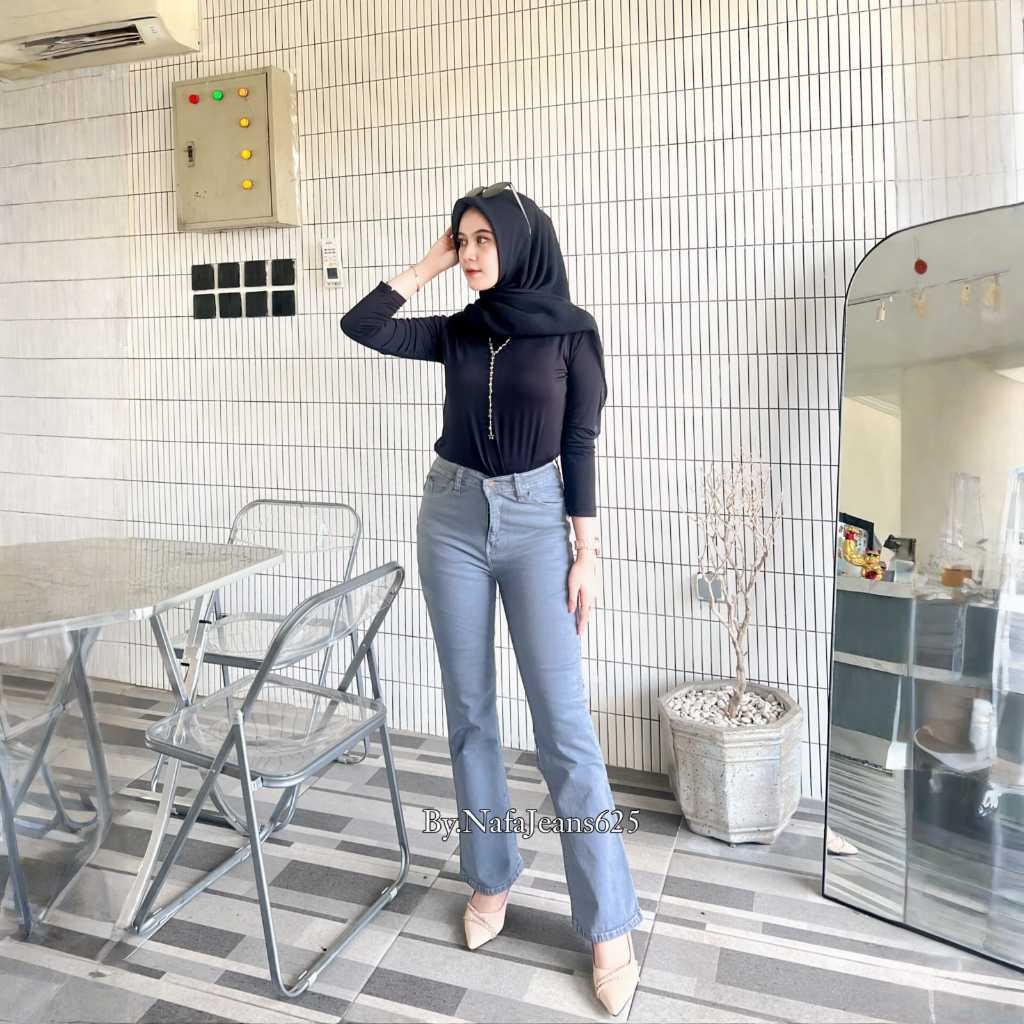 Jual Cutbray Jeans Highwaist loose Streat // Highwaist jeans cutbray ...