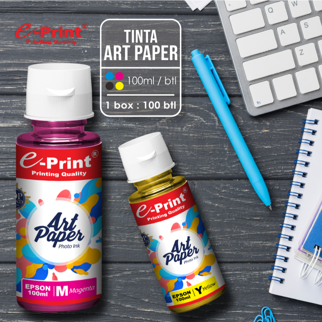 Jual Tinta Art Paper Ink Printer Epson 100ml Compatible e-Print ...