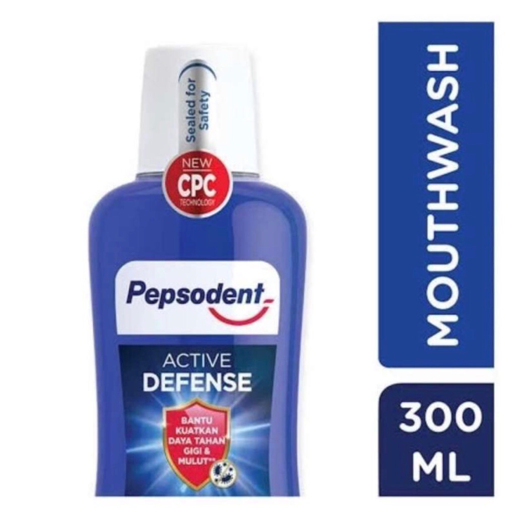 Jual Pepsodent Active defense 300ml - Pepsodent obat kumur 300 ml ...