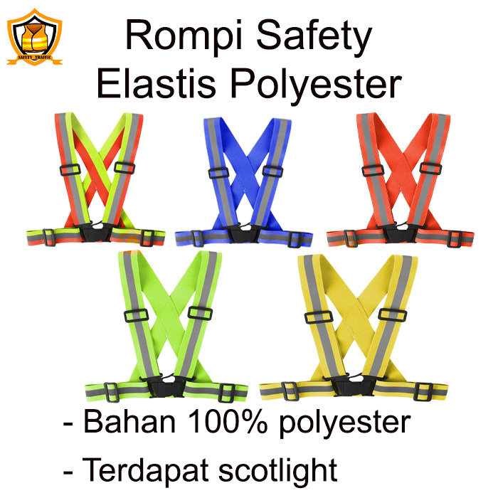 Jual Rompi Safety Karet V / Rompi Safety Proyek / Safety Vest | Shopee ...