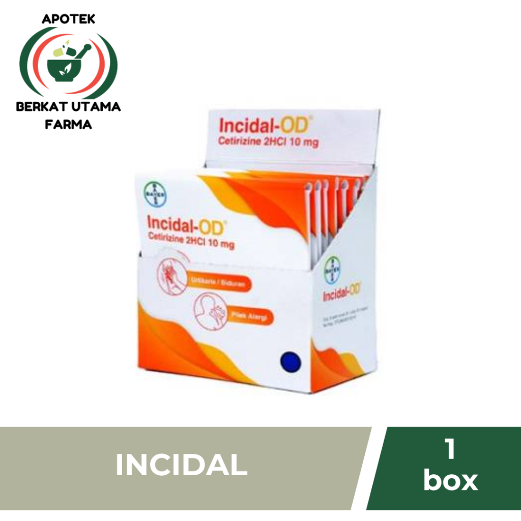 Jual INCIDAL OD 10 MG BOX UNTUK GATAL | Shopee Indonesia