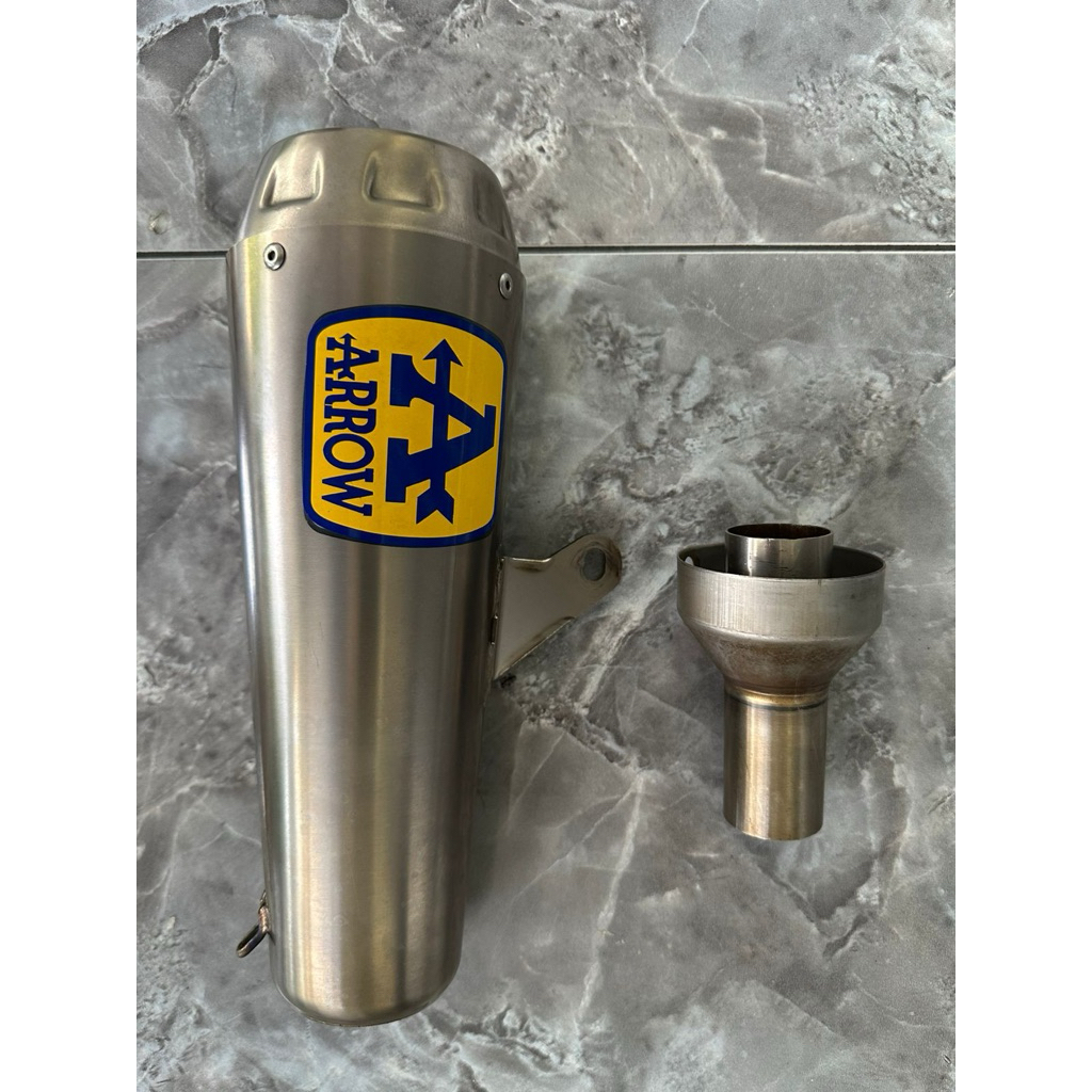 Jual Knalpot arrow pro race inlet 54mm | Shopee Indonesia