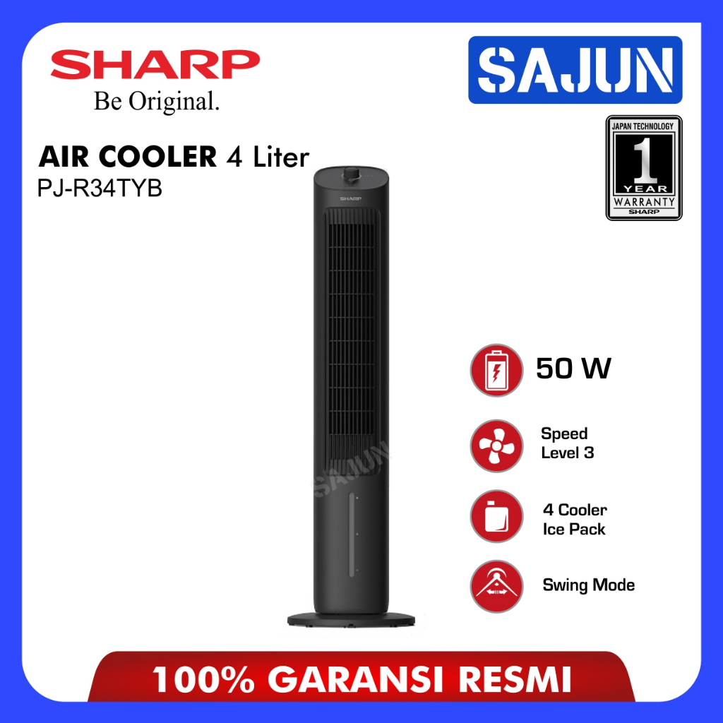 Jual Sharp Air Cooler 4 Liter PJ-R34TYB | Shopee Indonesia