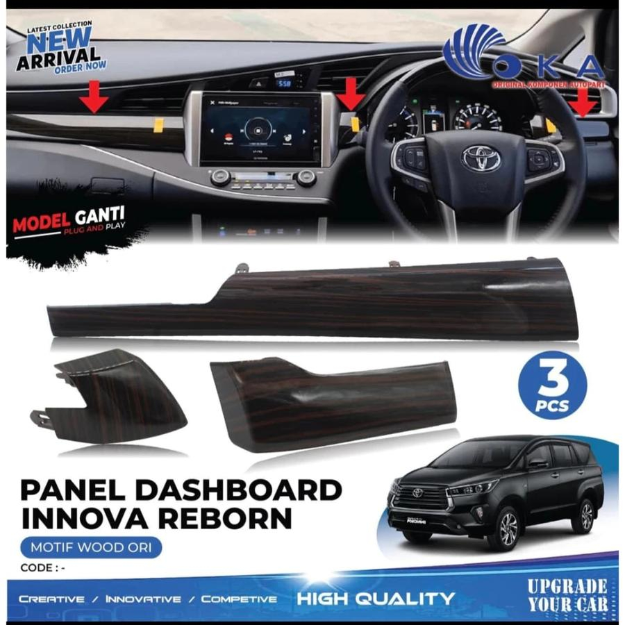 Jual Panel Dashboard Mobil Innova Reborn 2016 - 2025 Up Model Ganti ...