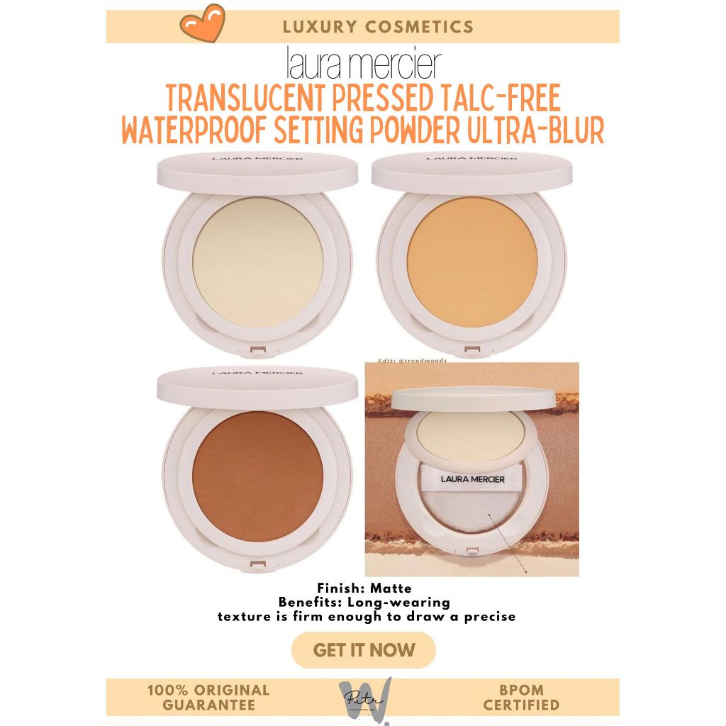 Jual Laura Mercier Translucent Pressed Talc Free Waterproof Setting ...