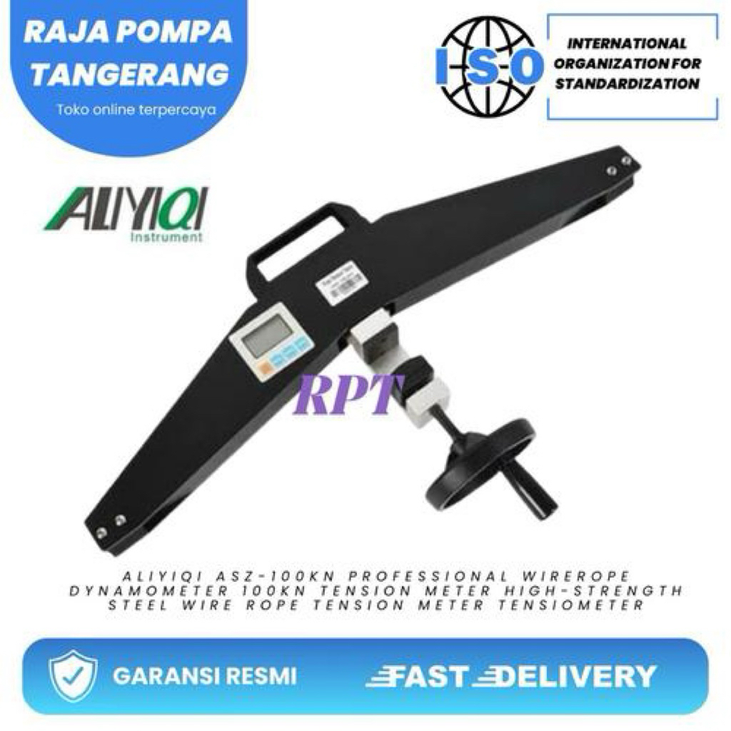 Jual Aliyiqi ASZ-100KN Professional Wirerope Dynamometer 100KN tension ...