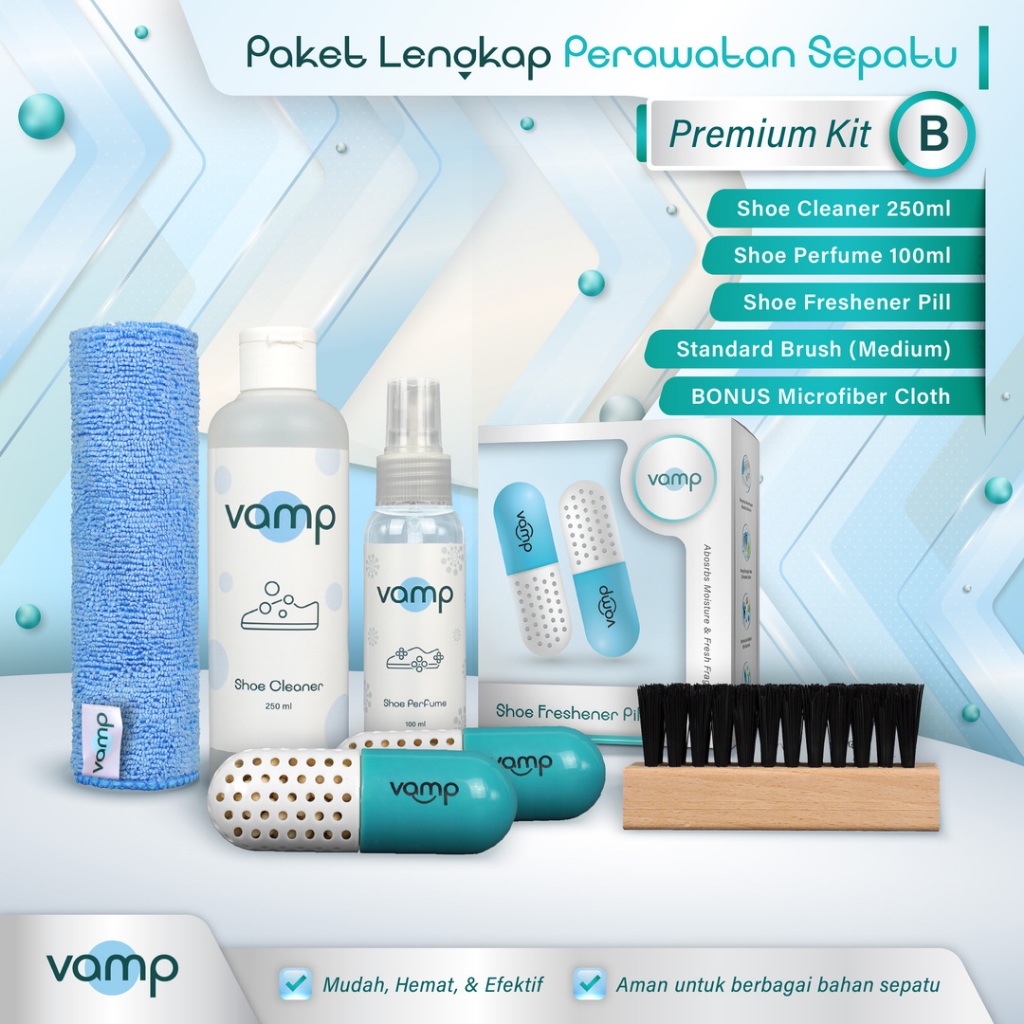 Jual Vamp Premium Kit | Pembersih Sepatu Shoe Cleaner Perfume Parfum ...