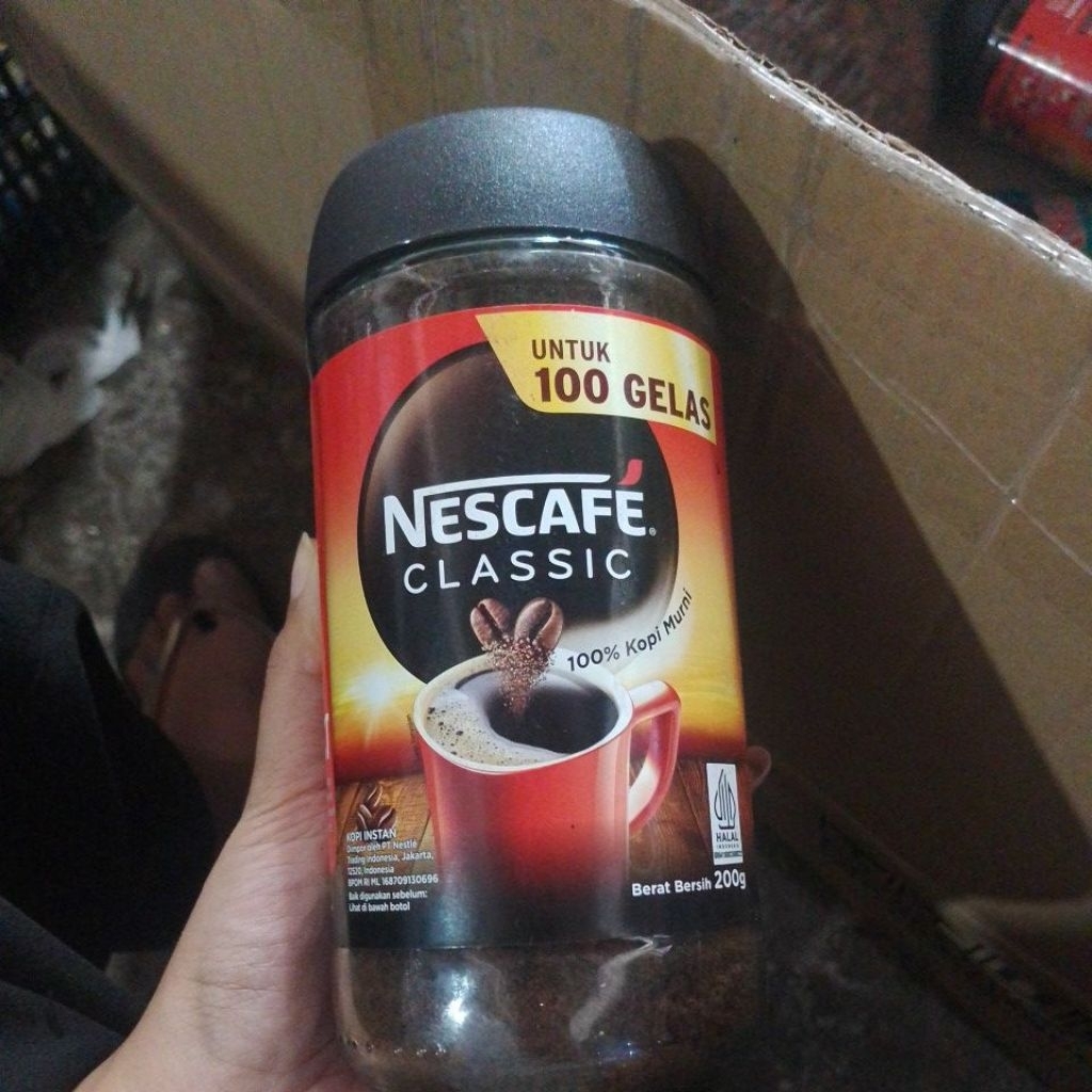Jual Nescafe classic botol 100g/200g | Shopee Indonesia