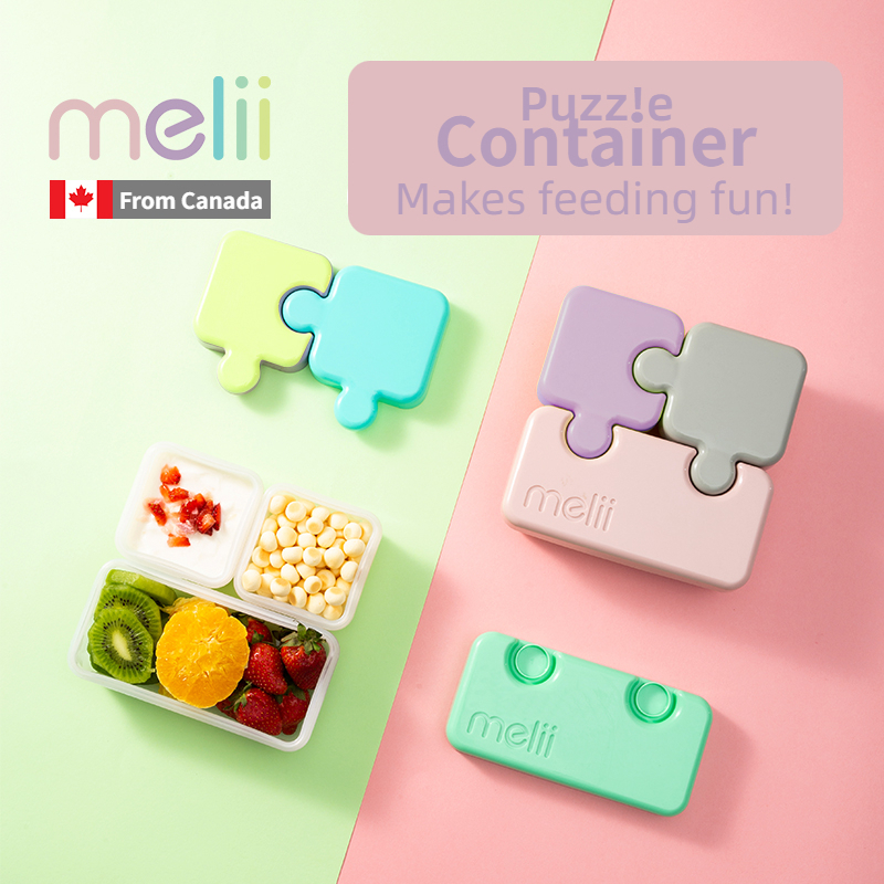 Jual Melii Baby Puzzle Lunch Box Food Container - Tempat makan anak ...