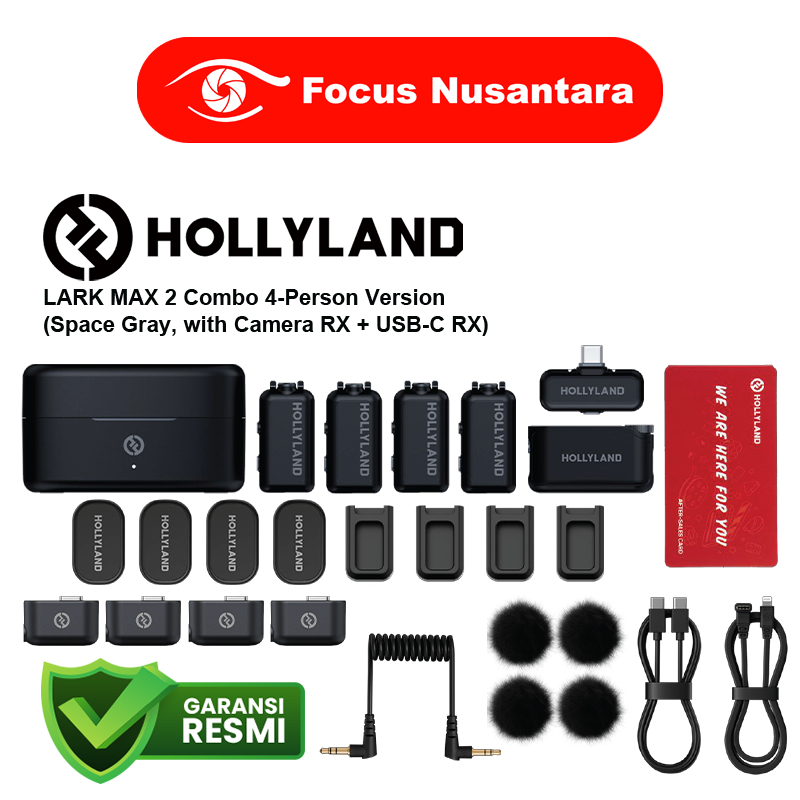 Jual HOLLYLAND Lark Max 2 Combo - 4 Person / Lark Max 2 Solo / Lark ...