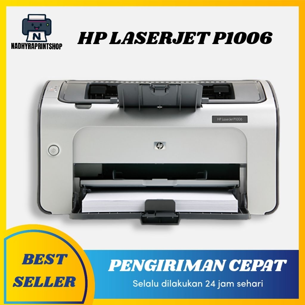 Jual Printer Hp LaserJet P1006 Printer Monokrom Hitam Putih Cocok ...