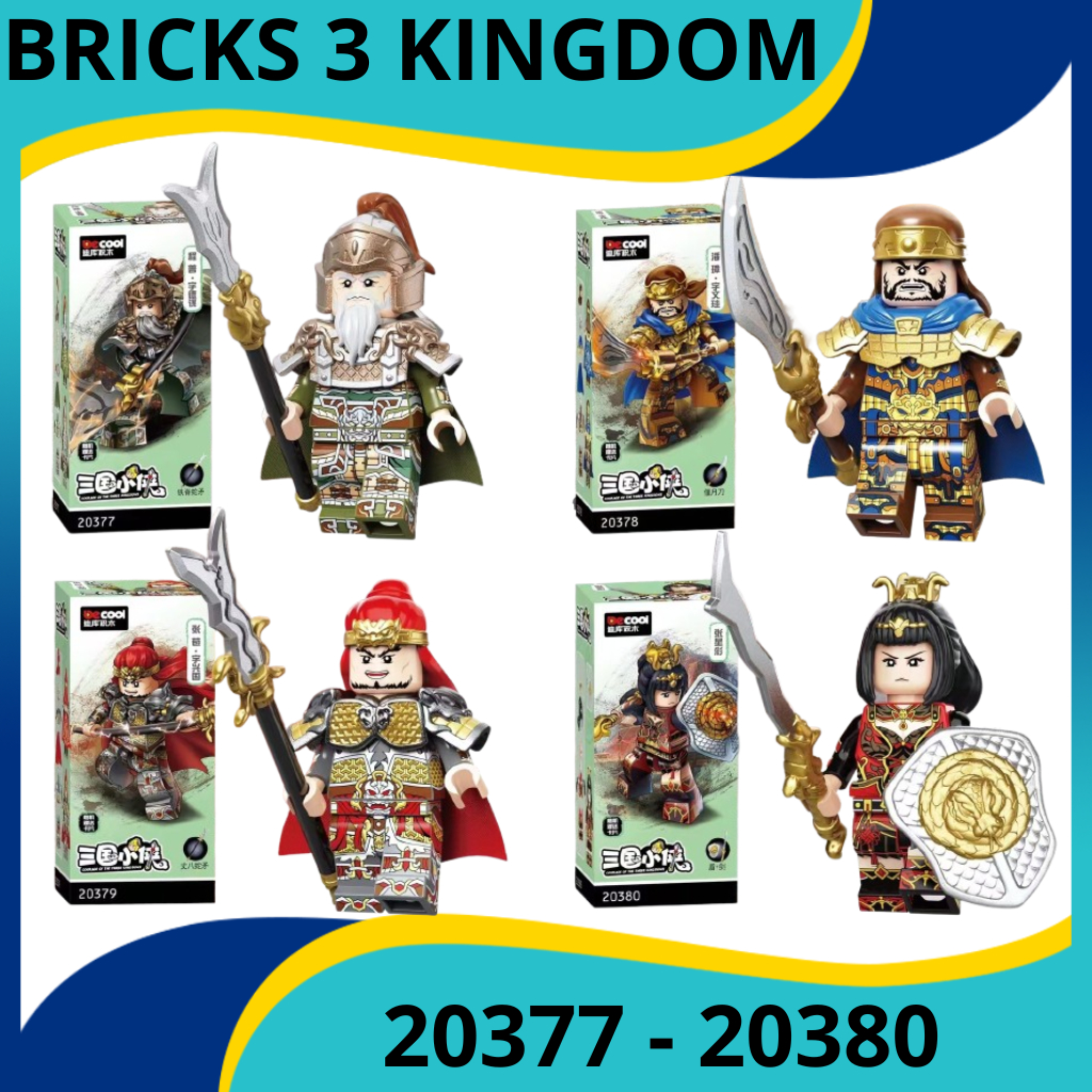 Jual DECOOL BRICK DE COOL BRICKS THREE KINGDOM SAMKOK 3 RAJA CHENG PU ...