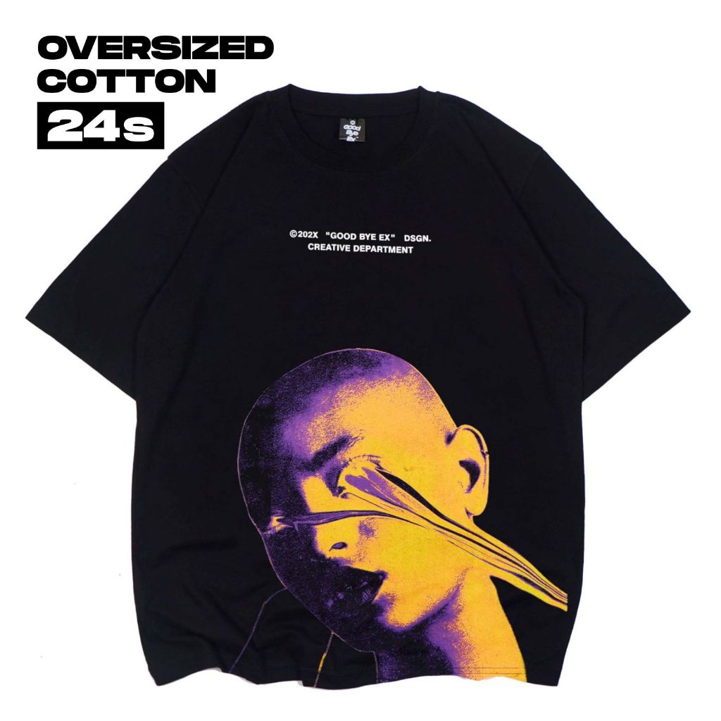 Jual GOOD BYE EX - Oversized Tshirt Cotton 24s Life's Mess | Shopee ...