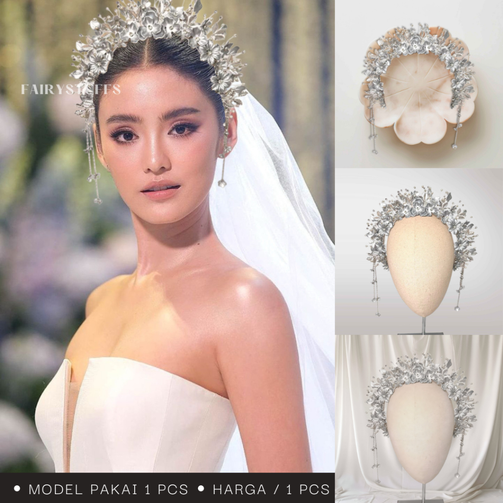 Jual Mahkota Headpiece Pengantin Ethnic Adat Parade Pentas Fashion Show Bride Hairpiece ...