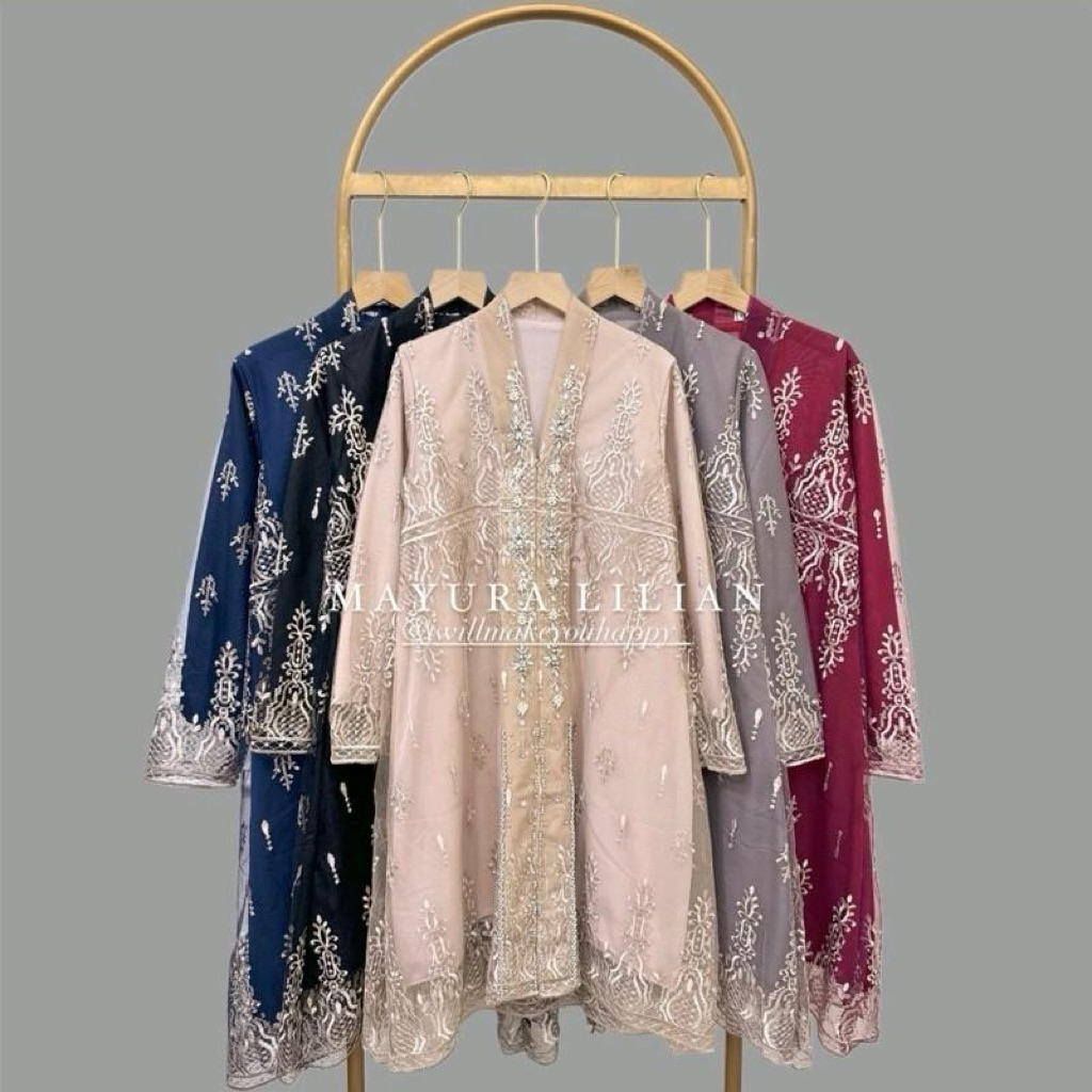 Jual MAYURA WIDURI SETA KEBAYA SULTAN SATU SETS DENGAN ROK SONGKET ...