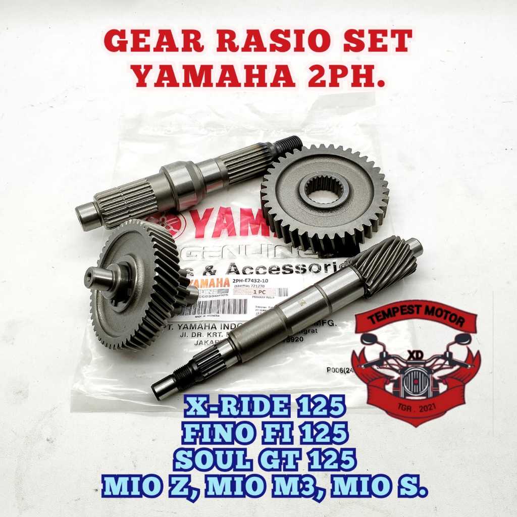 Jual GER RASIO MIO M3 GIGI RASIO YAMAHA 2PH MIO Z GEAR GER RASIO ORI ...