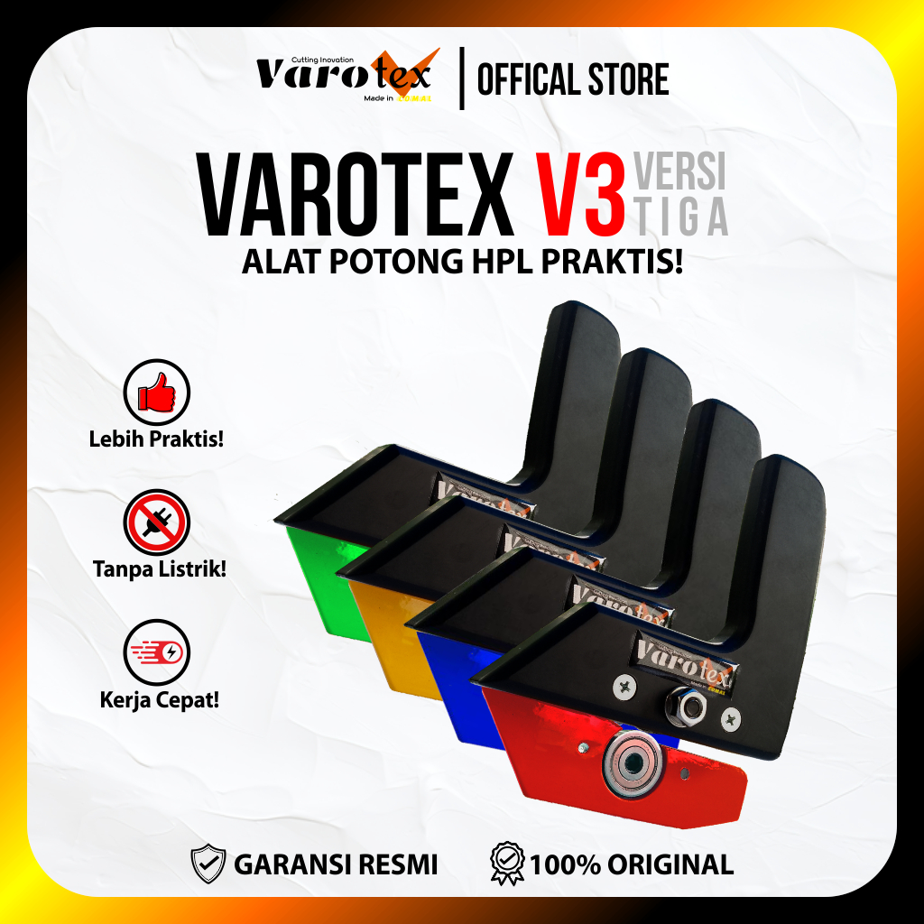Jual Varotex V3 Alat Potong HPL Terbaik dan Praktis, HPL Trimmer Tanpa ...