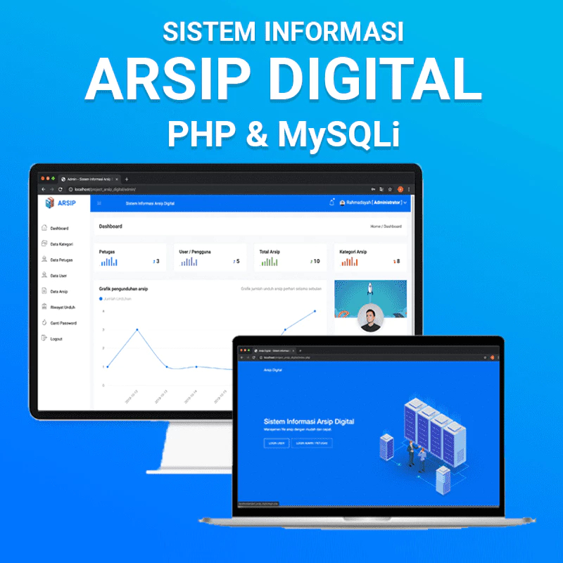 Jual Aplikasi Web Sistem Informasi Arsip Digital Dengan PHP dan MySQLi | Shopee Indonesia