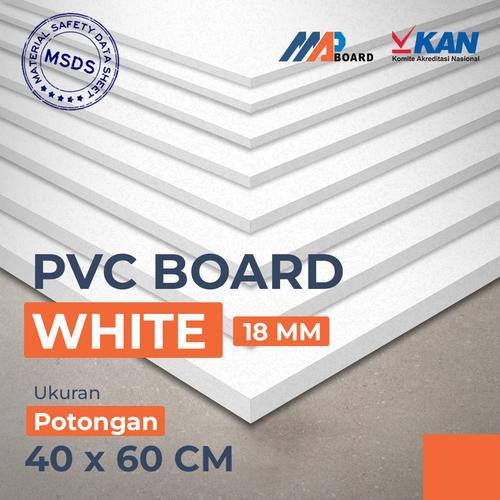 Jual PVC BOARD / PVC FOAM BOARD / MAP BOARD 18MM UKURAN 40X60 CM ...