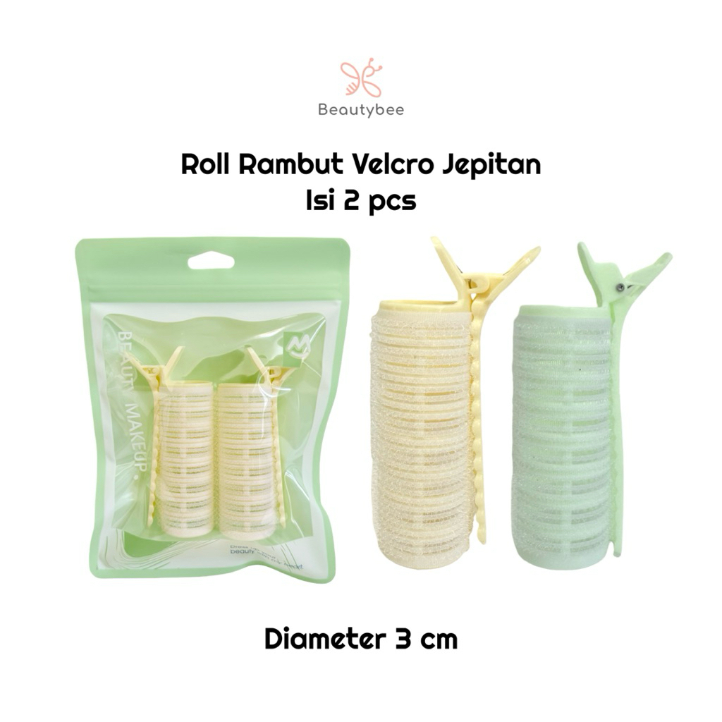 Jual BEAUTYBEE ROLL RAMBUT VELCRO JEPITAN 3 CM ISI 2 (FL1113/FL7237 ...