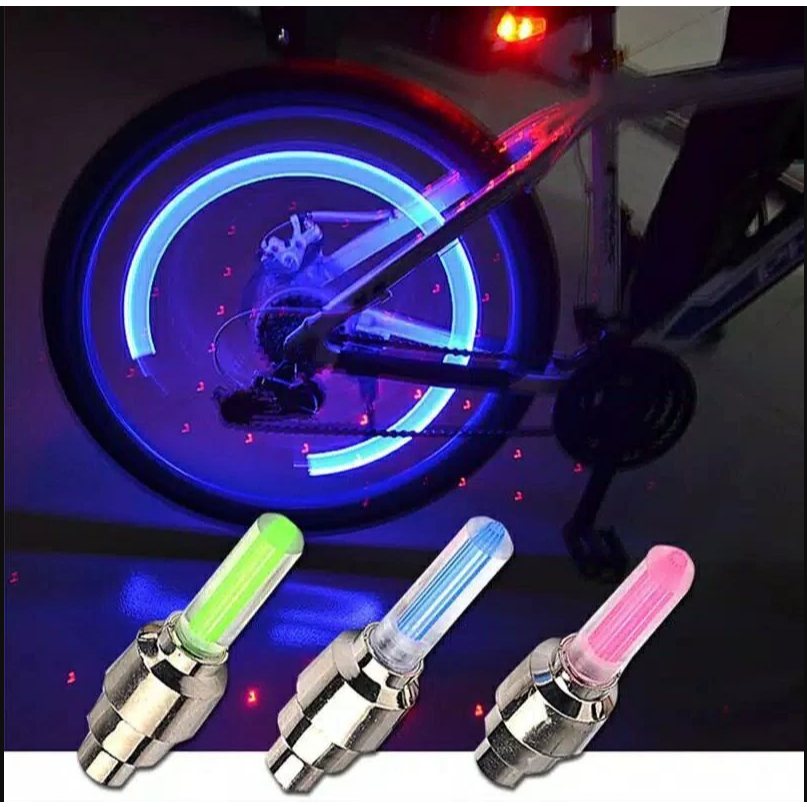 Jual Promo Pentil Led 1 pcs Lampu Roda Ban Mobil Sepeda Dan Motor ...