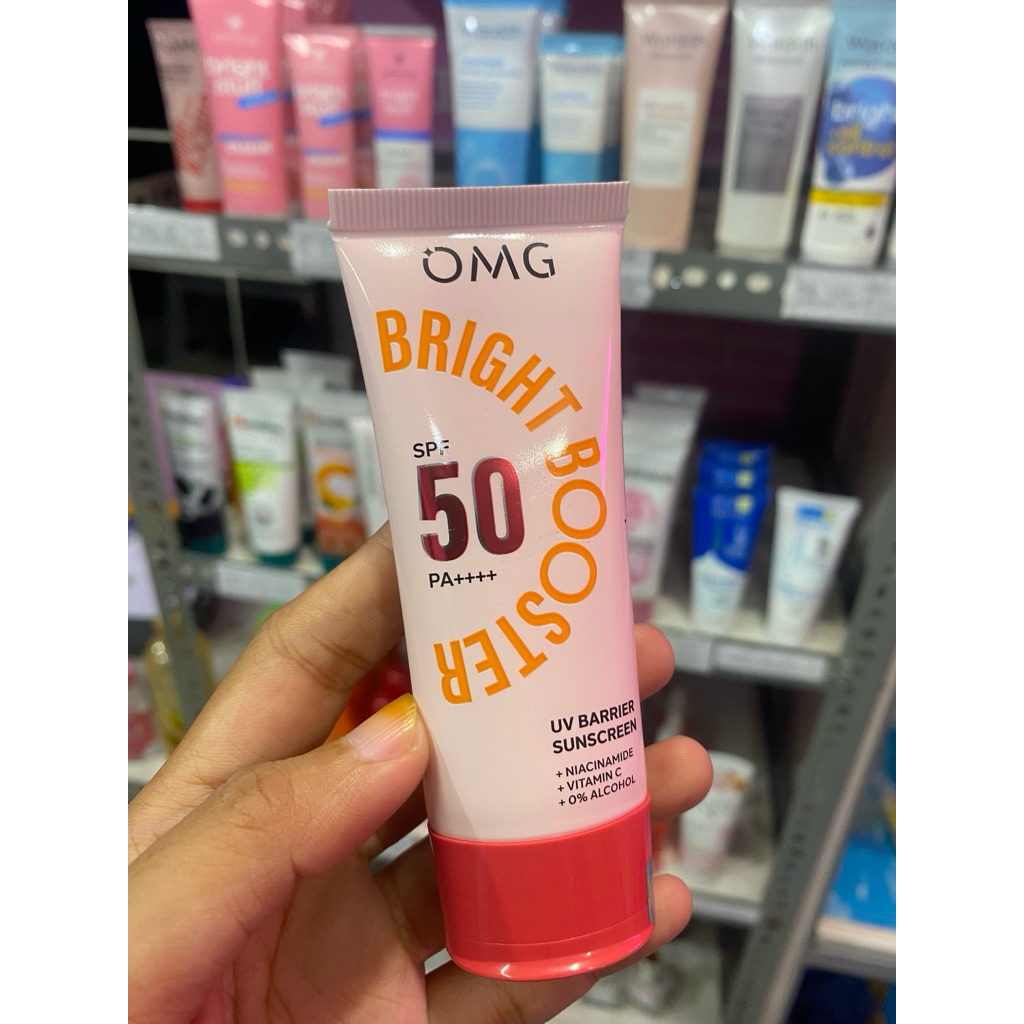 Jual OMG bright booster SPF 50 pa+++ | Shopee Indonesia
