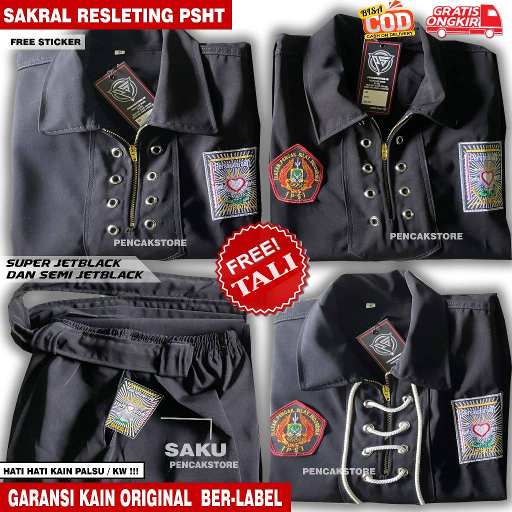 Jual Sakral RESLETING PSHT SEMI JETBLACK/ALEXANDRO DAN SUPER JETBLACK ...