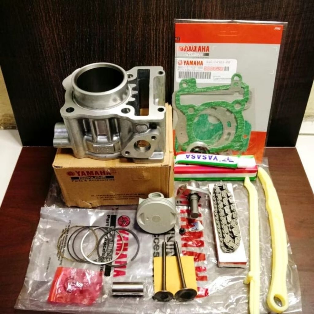 Jual Paket 7 macan Blok Seher Cylinder 44D Komplit Yamaha Xeon Karbu Std | Shopee Indonesia
