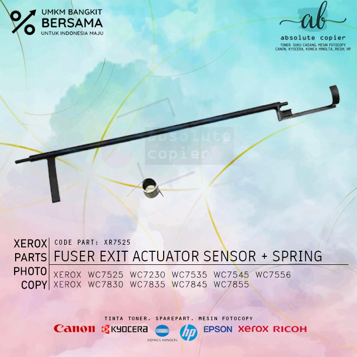 Jual Level Paper Sensor Xerox Fuser Actuator WC 5335 7675 7755 5330 ...