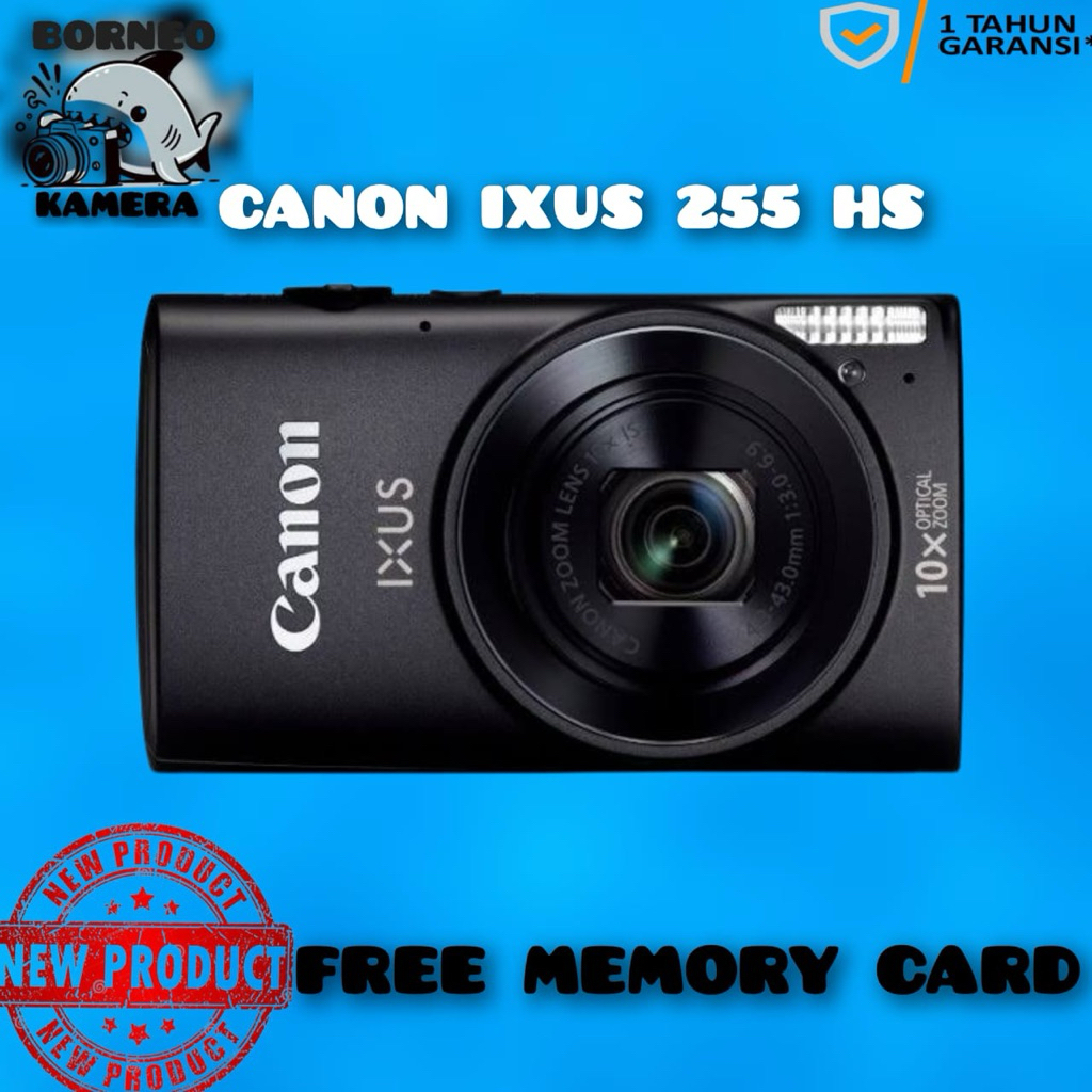 Jual Canon ixus 255 HS Wifi | Shopee Indonesia