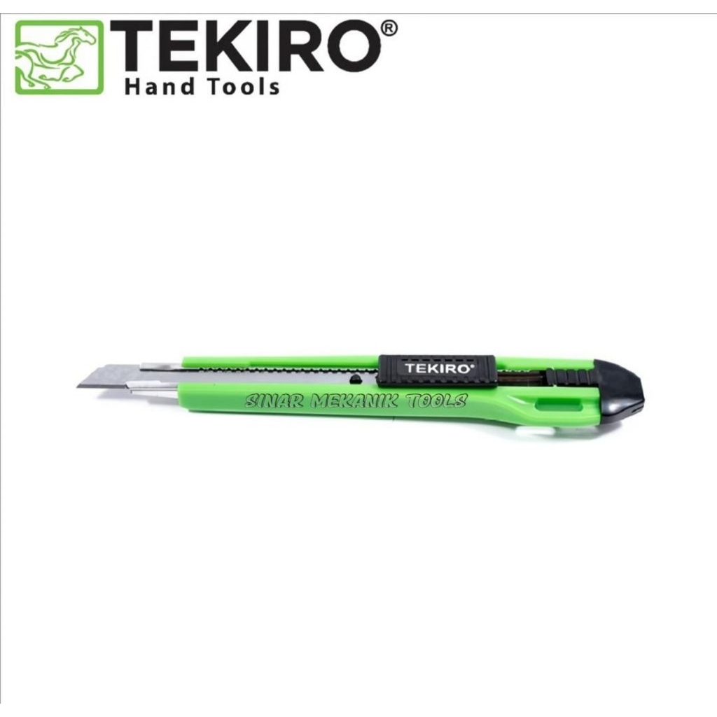 Jual Tekiro Pisau Cutter Kecil Ukuran 9 mm / Cutter Knife | Shopee ...