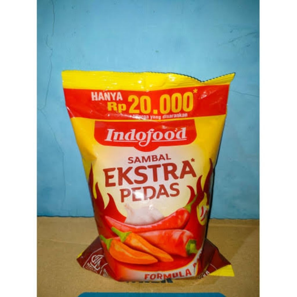 Jual Saos Sambal Indofood Extra Pedas 1 Kg | Shopee Indonesia