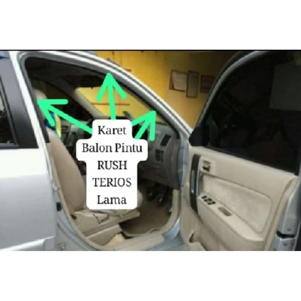 Jual karet balon/peredam pintu mobil rush dan terios dari THN 2006/2017 ...