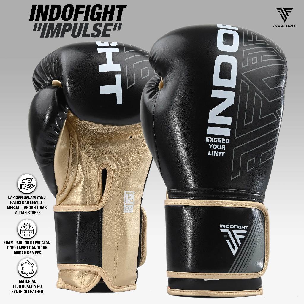 Jual Sarung Tinju Boxing Indofight Gloves Muaythai Sarung Tangan Muay ...