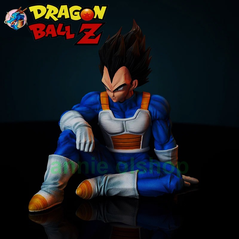 Jual ACTION FIGURE STATUE DRAGON BALL VEGETA DUDUK BEJITA SITTING ...