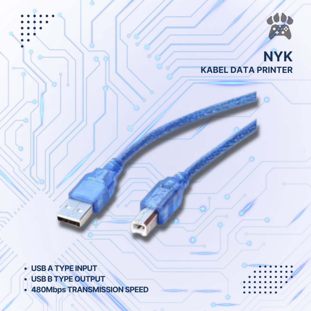 Jual Kabel Data Printer NYK 1,5M 3M 5M | Shopee Indonesia