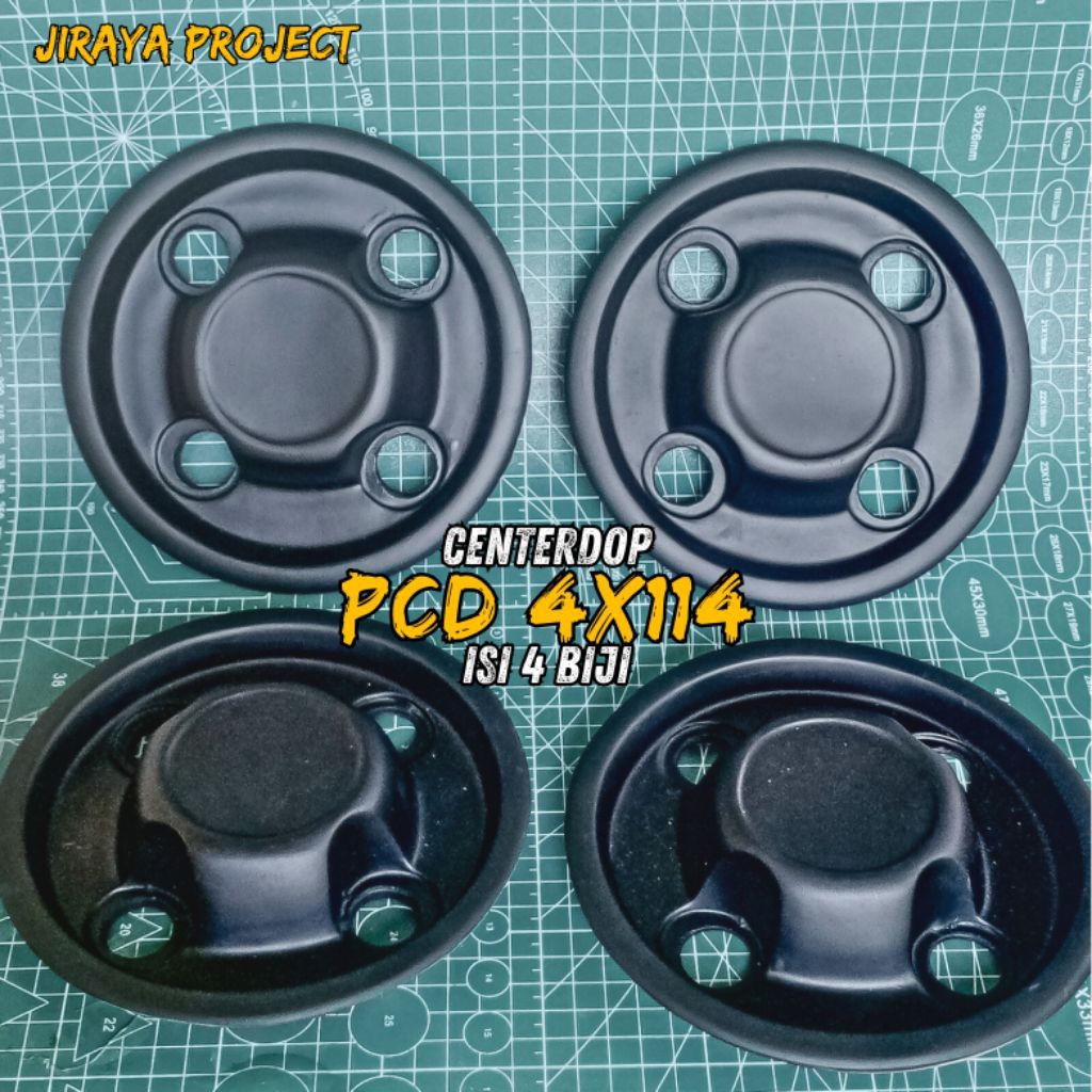 Jual centerdop model sahara PCD 4X114 bahan fiber 4biji dop tengah ...