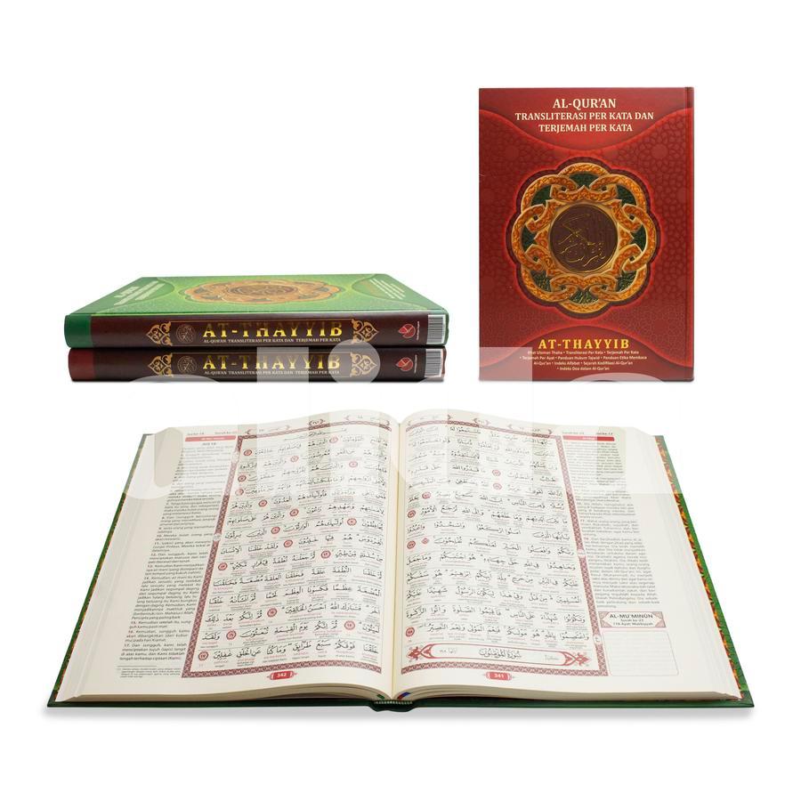 Jual Alquran AT-THAYYIB Uk A4 Terjemah Perkata Latin Al-Quran ...