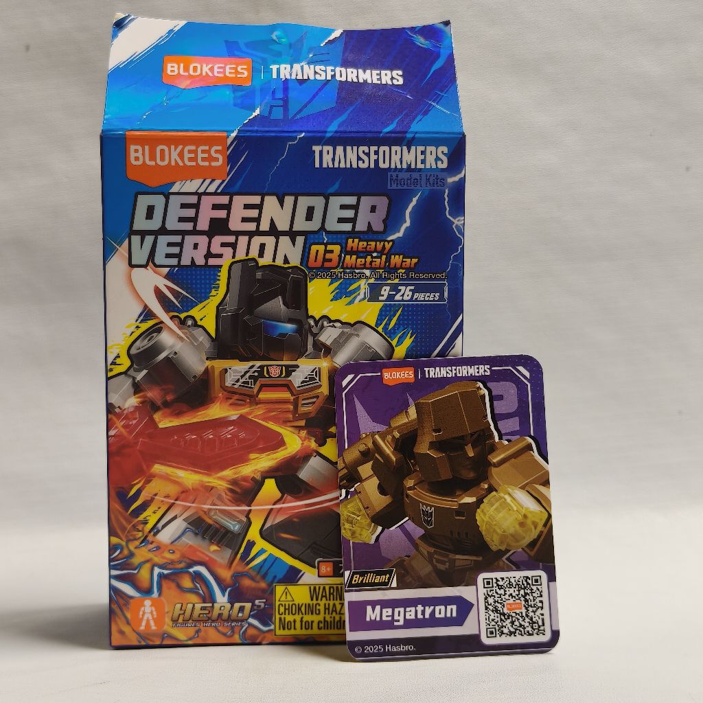 Jual Blokees Brilliant Megatron Transformers Defender Version 03 Heavy ...