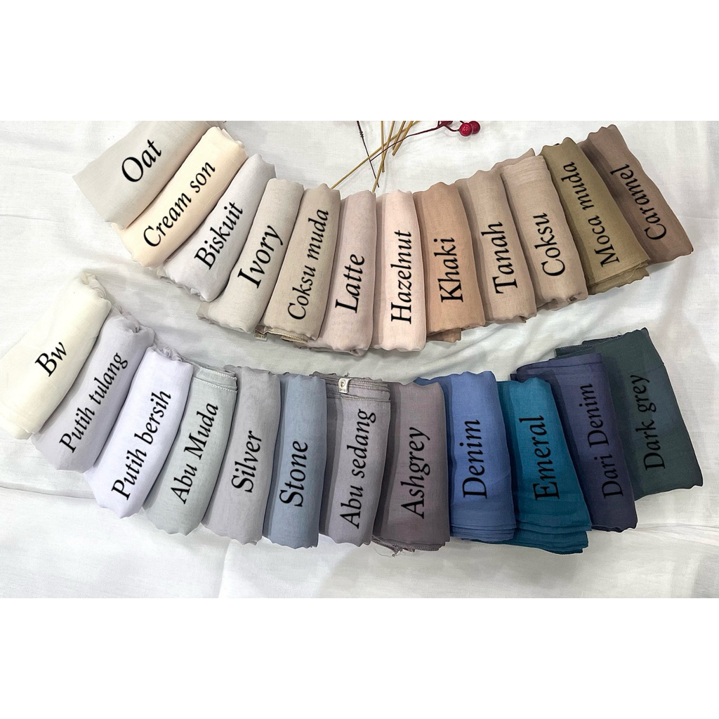 Jual Hijab Segiempat Paris Jadul | Paris Old | Varisha | Redrose ...