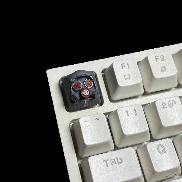 Jual Artisan Keycap Gas Mask custom colorway mechanical keyboard ...