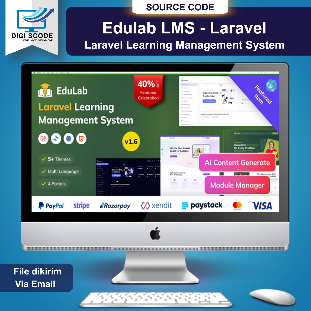 Jual Edulab LMS - Laravel Learning Management System with Tailwind CSS - SOURCE CODE | Shopee ...