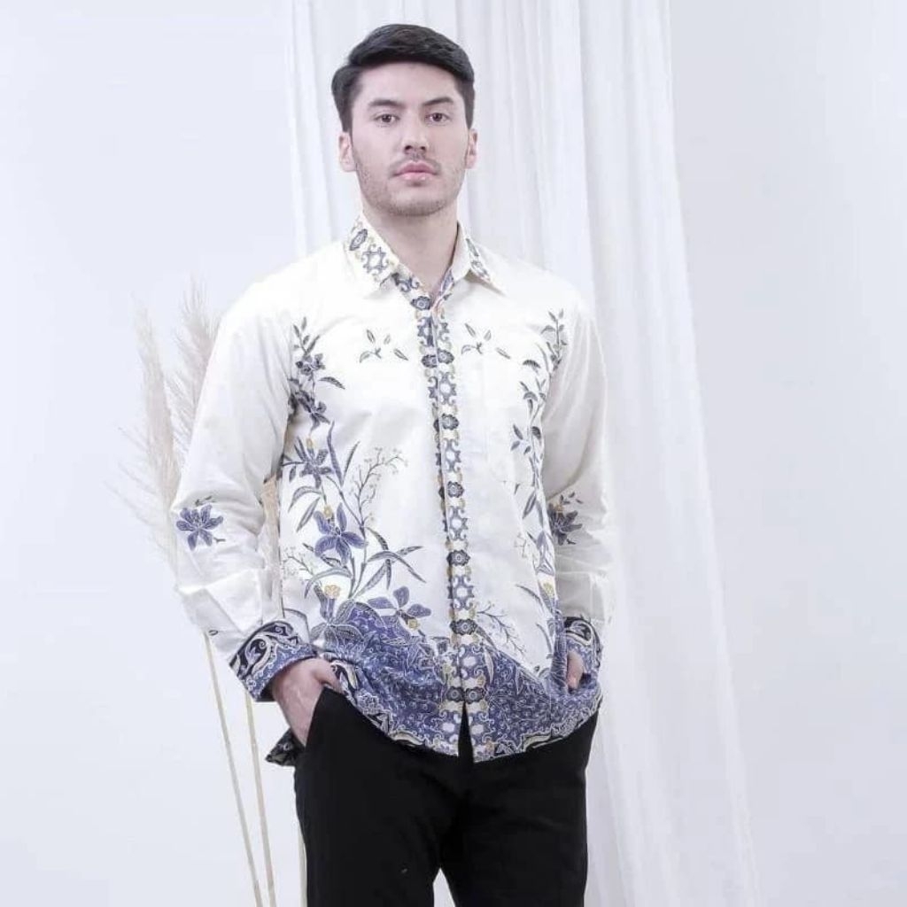 Jual HSN - Kemeja Batik Katun Primissima Unggul Jaya Adem Stylish ...