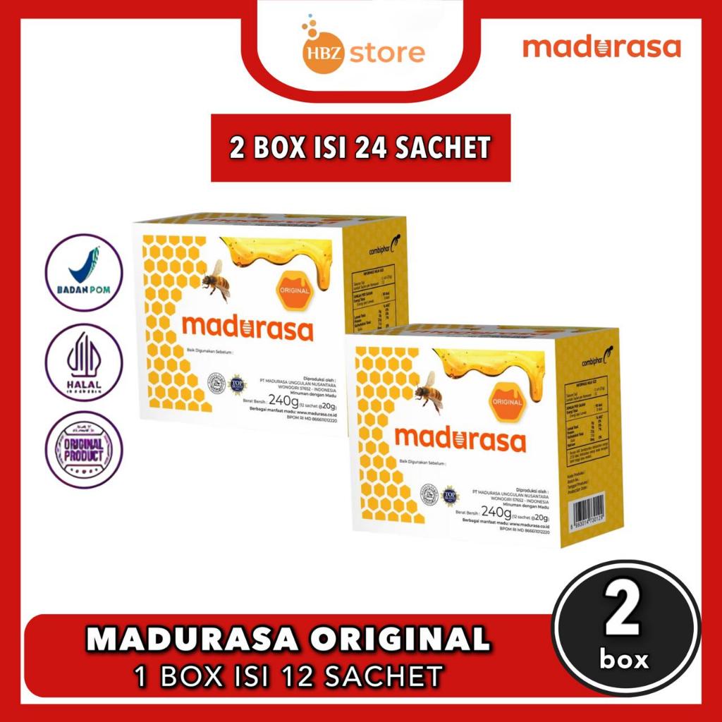 Jual Madurasa Sachet 2 Box isi 24 Rasa Original - Jaga Daya Tahan Tubuh ...