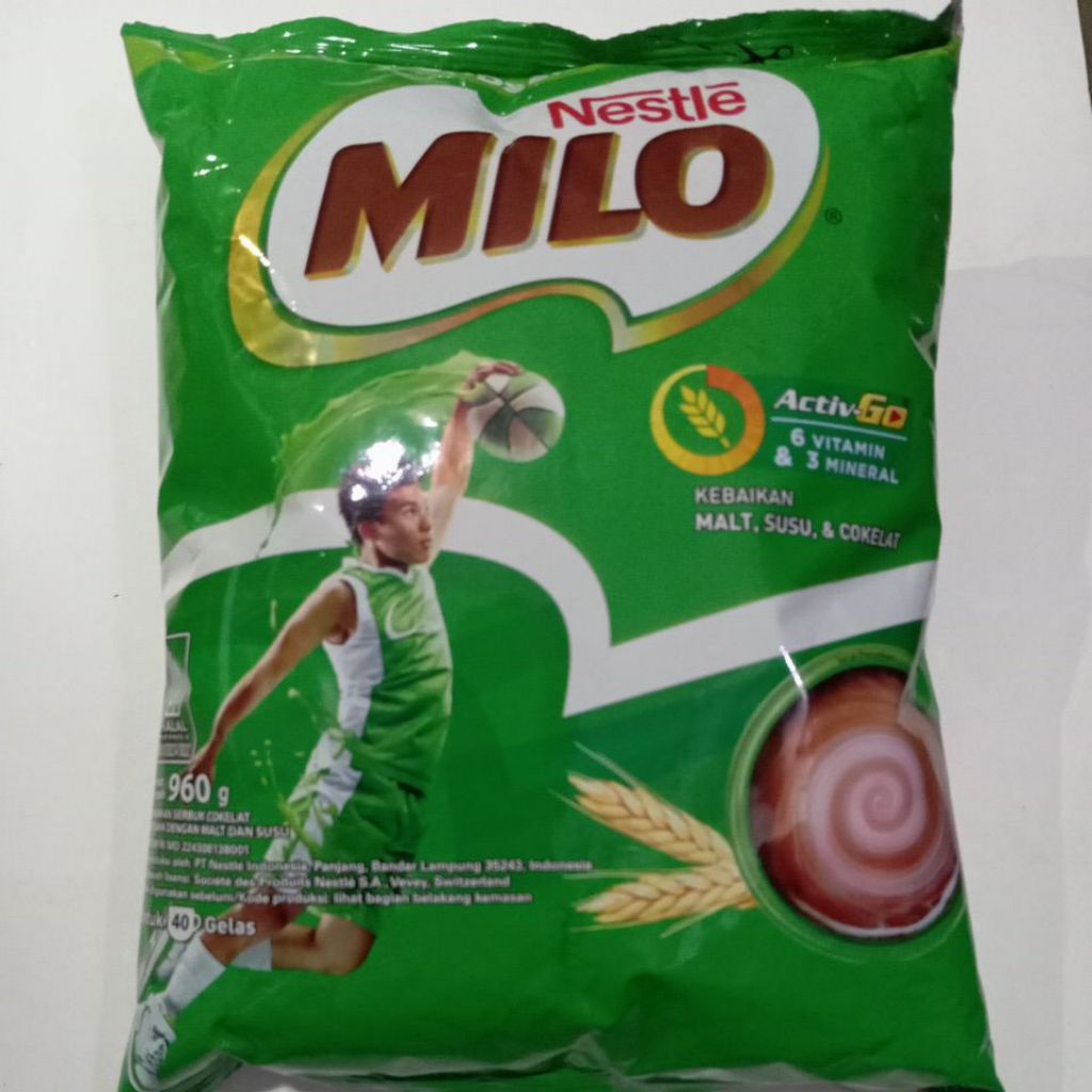 Jual Milo complete mix berganti kemasan milo active go 960 grm Milo ...