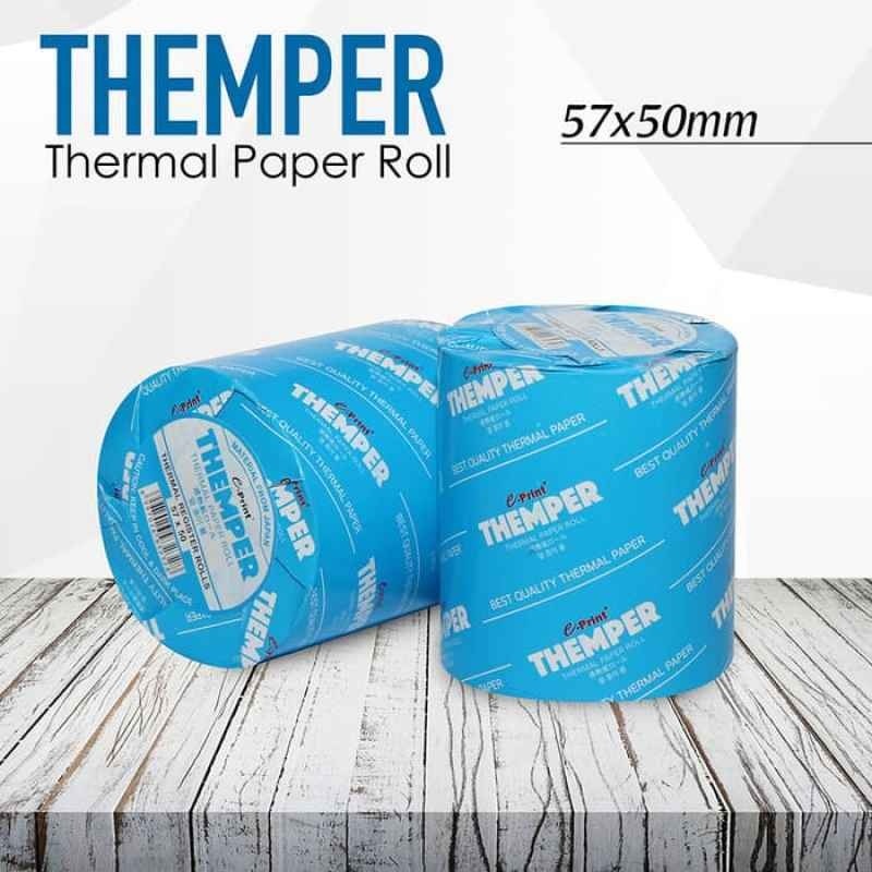 Jual E-PRINT Kertas Thermal Paper Roll 57 x 50 (1Pack = 10 pcs ...