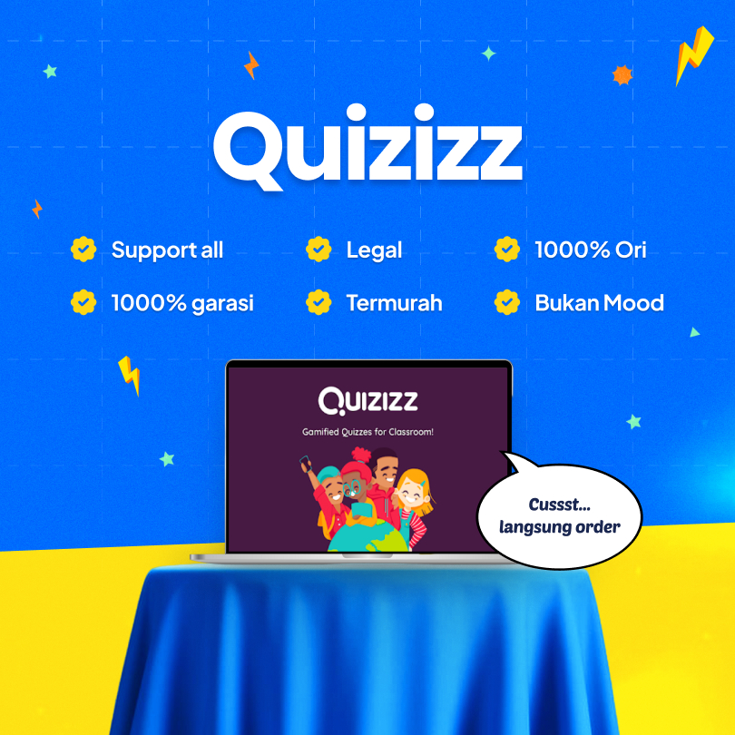 Jual Akun Quizizz Super Premium 1 Bulan (500 Partisipan) | Shopee Indonesia