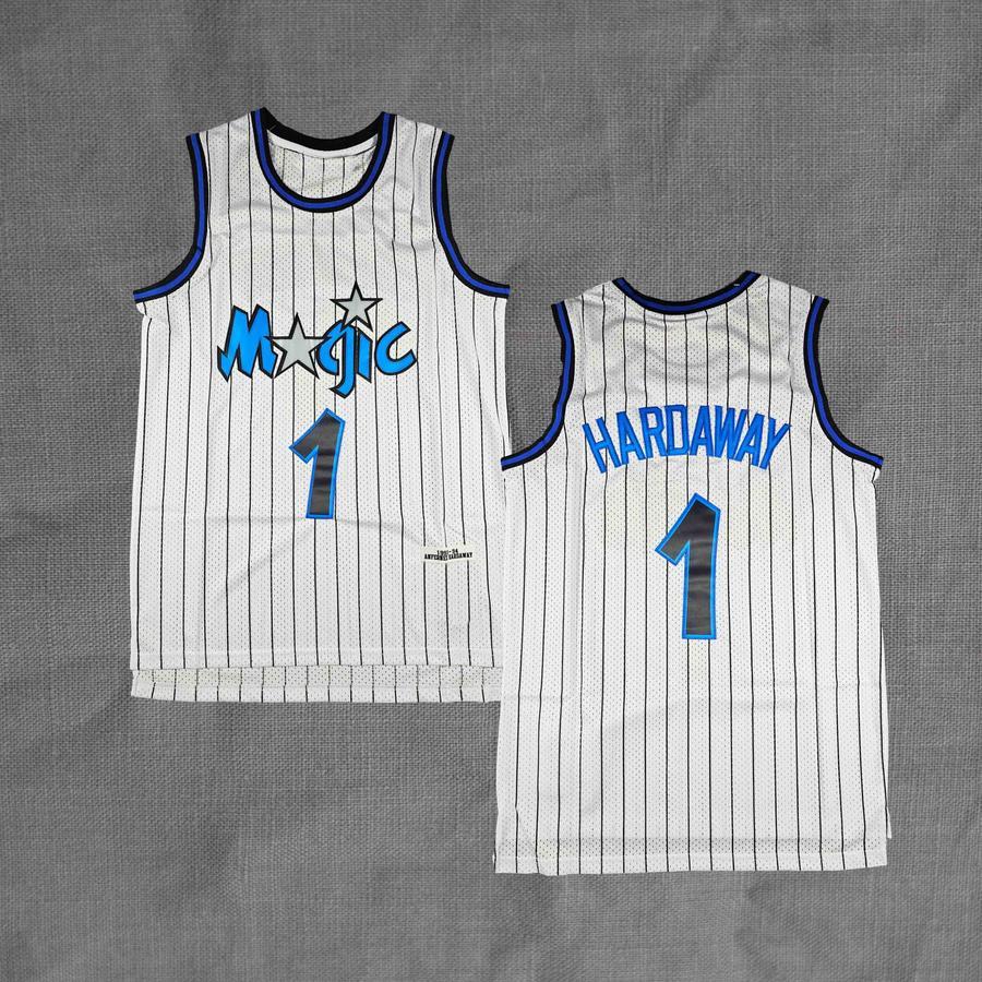 Jual Baju Jersey Basket Classic Penny Hardaway Orlando Magic Putih ...