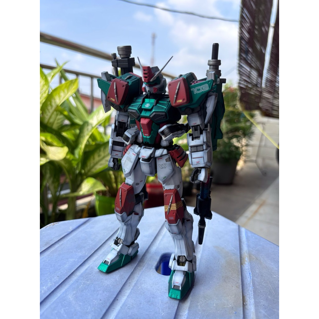 Jual MG Buster 1/100 Bandai Repaint | Shopee Indonesia